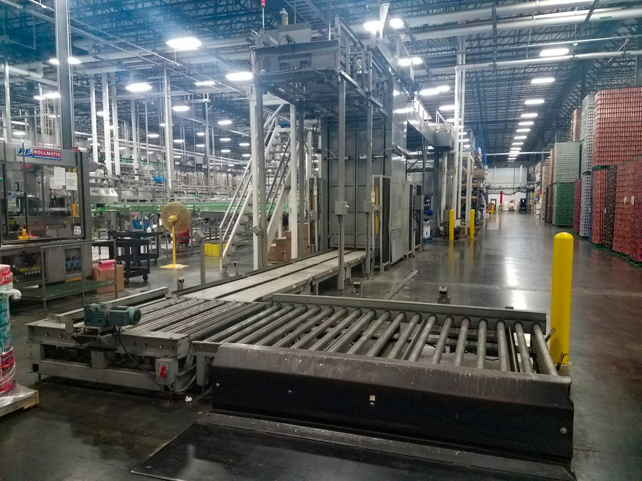 Used 400G2 Automatic High Level Bulk Depalletizer | Sourceline Machinery