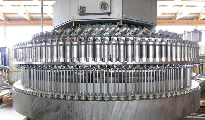 Used Krones 120 Valve Sensomatic Triblock Filler | Sourceline Machinery