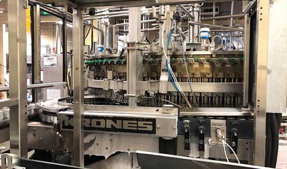 Used Krones 100 Valve Can Filler with Angelus 120L Seamer | Sourceline ...