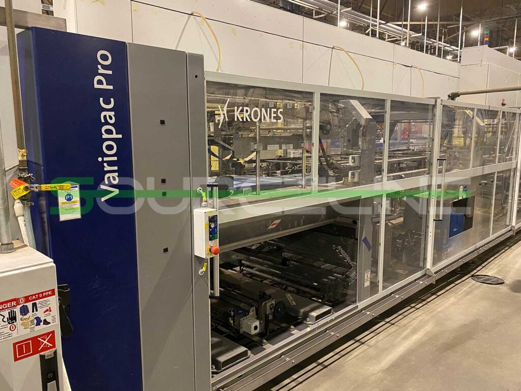 2015 Krones Variopac Pro Tray Packer | Sourceline Machinery