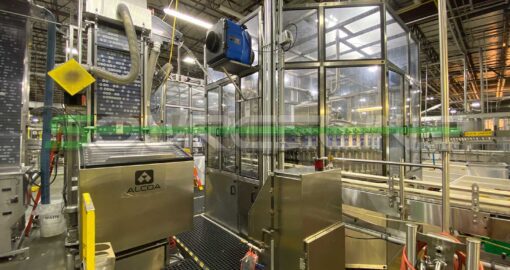 Used Ronchi 18 Valve Piston Filler with 6 Head Capper | SOURCELINE