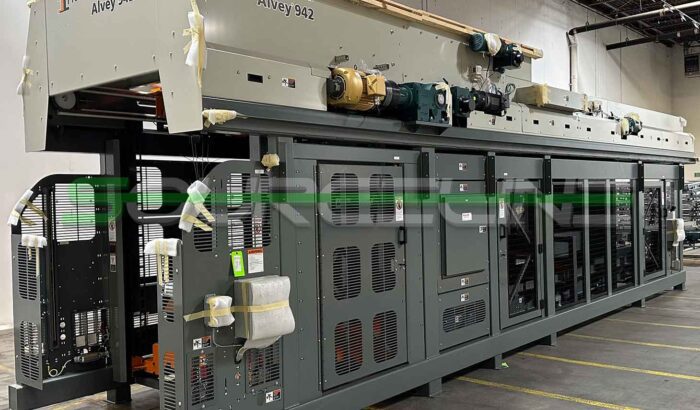 2022 Never Used Alvey 942 High Speed Case Palletizer | Sourceline Machinery